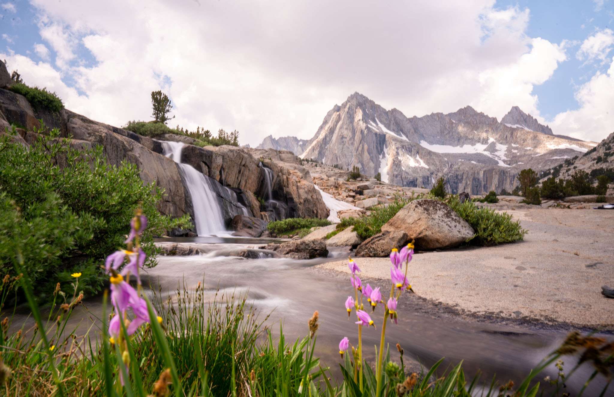 Backpacking to Hungry Packer Lake & Moonlight Falls - Somewhere Sierra